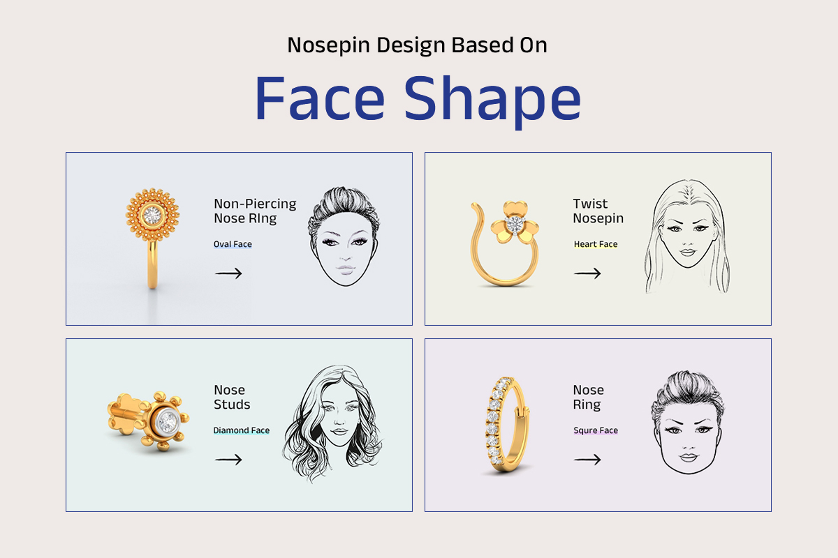 Best Nose Pin Design Based on Face Shape