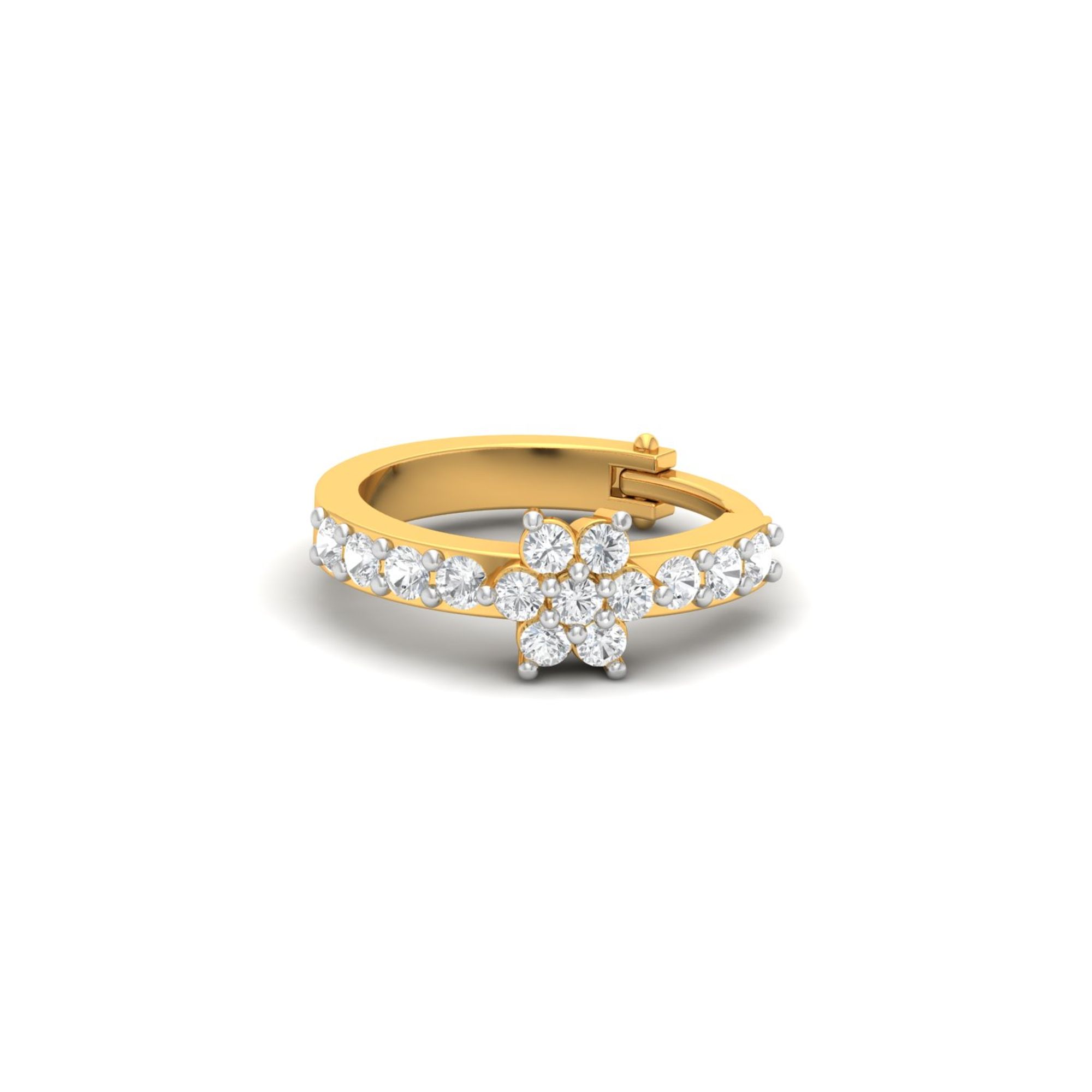 Best 1 Gram Gold Nose Ring Design For Daily Wear
